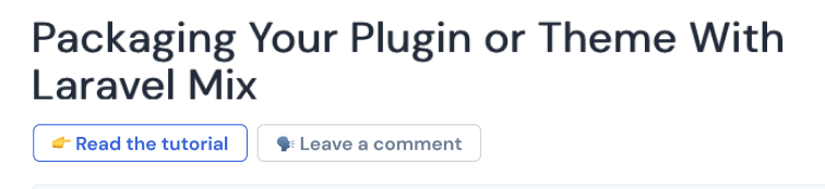 Design a Common Header for Each Recipe · Issue #11 · serversideup/wp-dev-recipes · GitHub