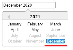 MonthYearDatePicker with maxDate error · Issue #3051 · Hacker0x01/react-datepicker · GitHub