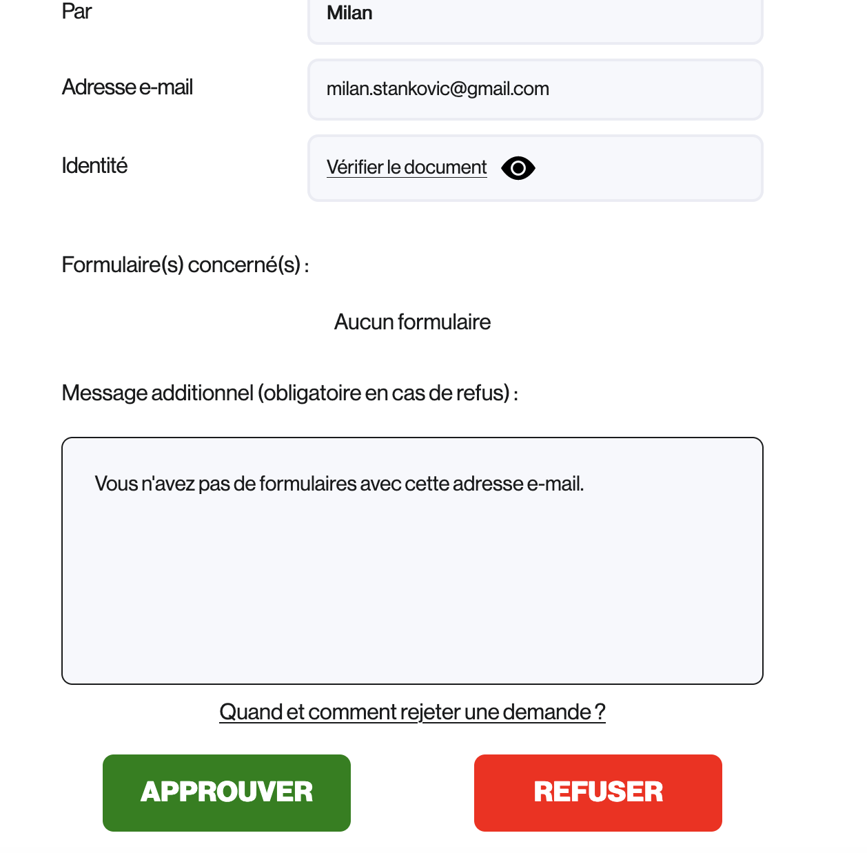 Challenge Approve/Reject button design for lower probability of error ...