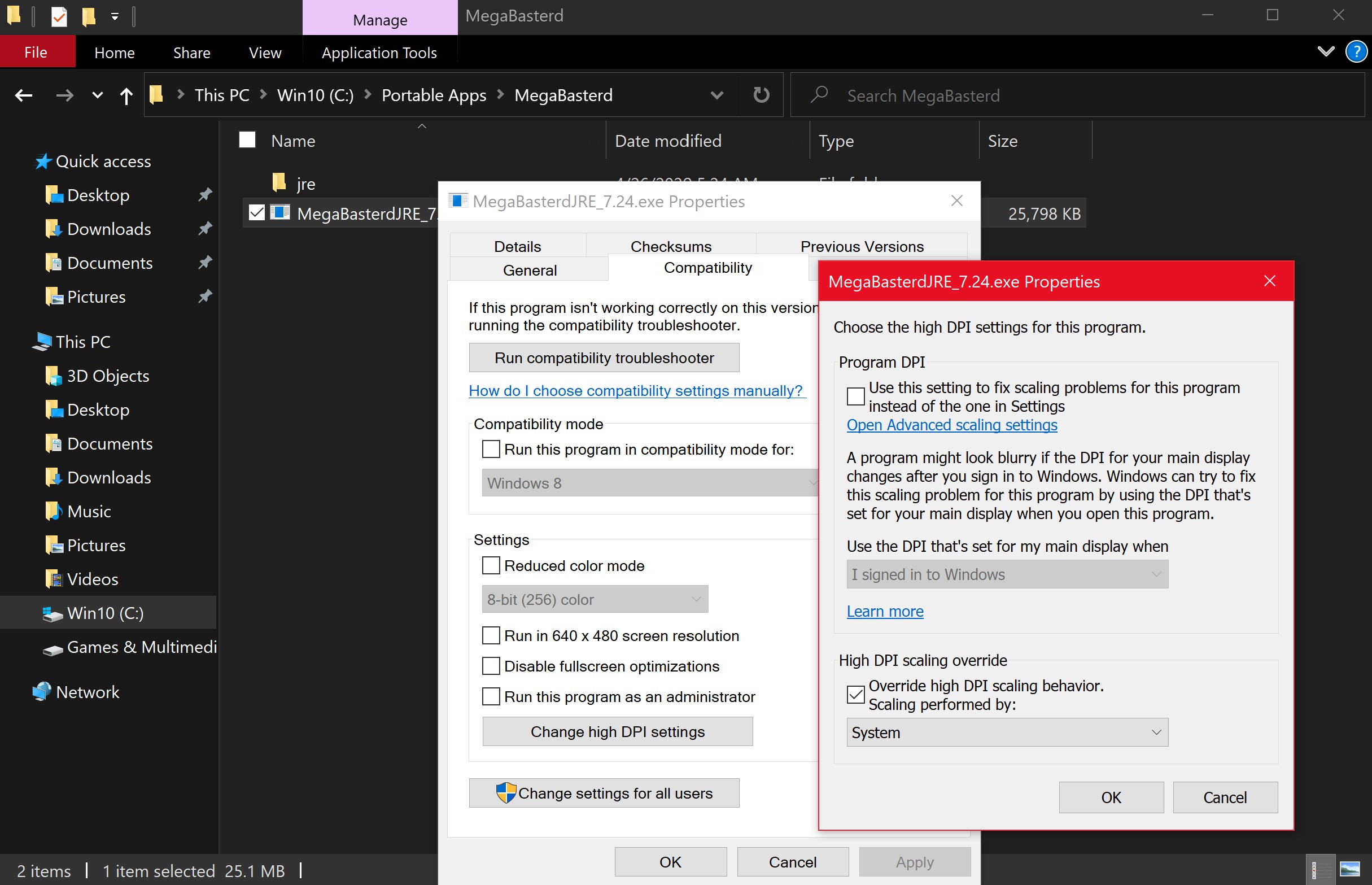 Scalling issue with HiDPi (4K Resolution) Laptop · Issue #225 · tonikelope/megabasterd · GitHub