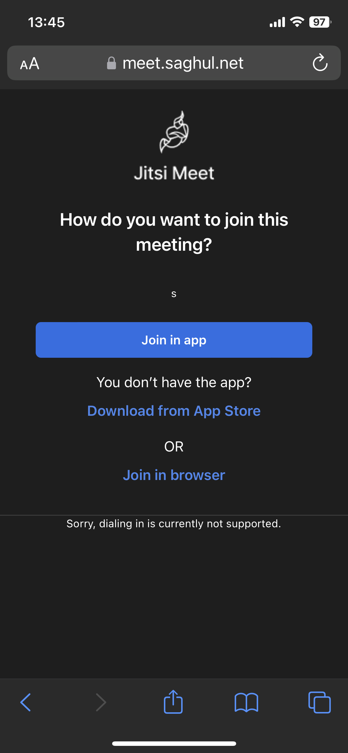 Latest version missing "open in app" link when opened on android ...
