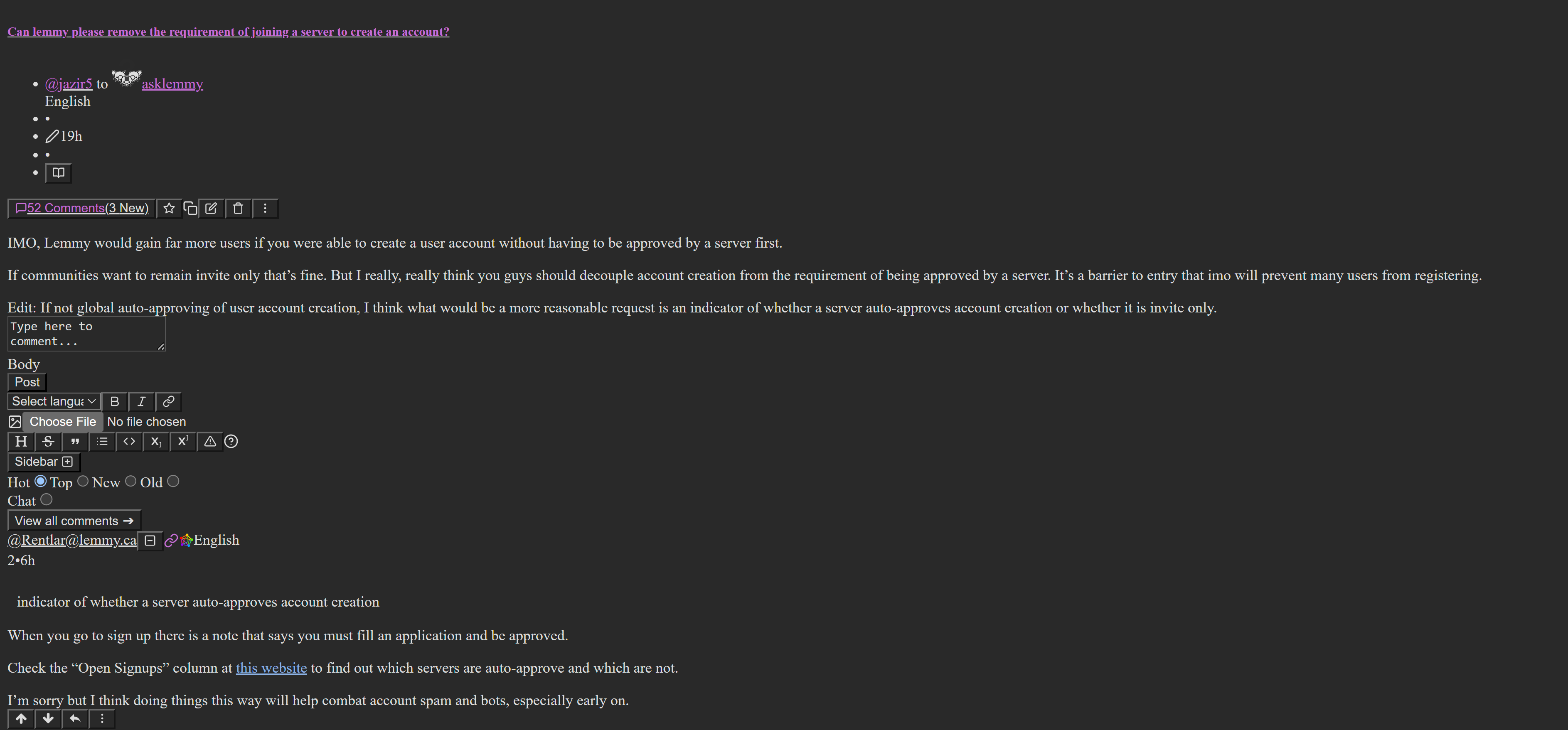 Lemmyml Consistently Going Down Having Slow Loading Times And A Huge Amount Of Cls · Issue