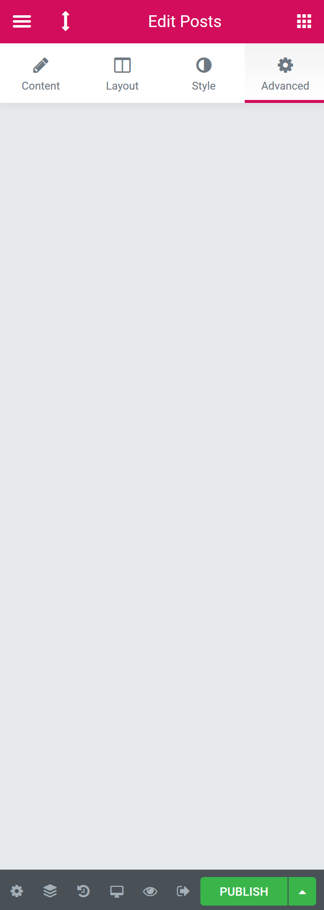 Elementor 2.5.2 Advanced panel is completely blank in editor · Issue #7328 · elementor/elementor ...