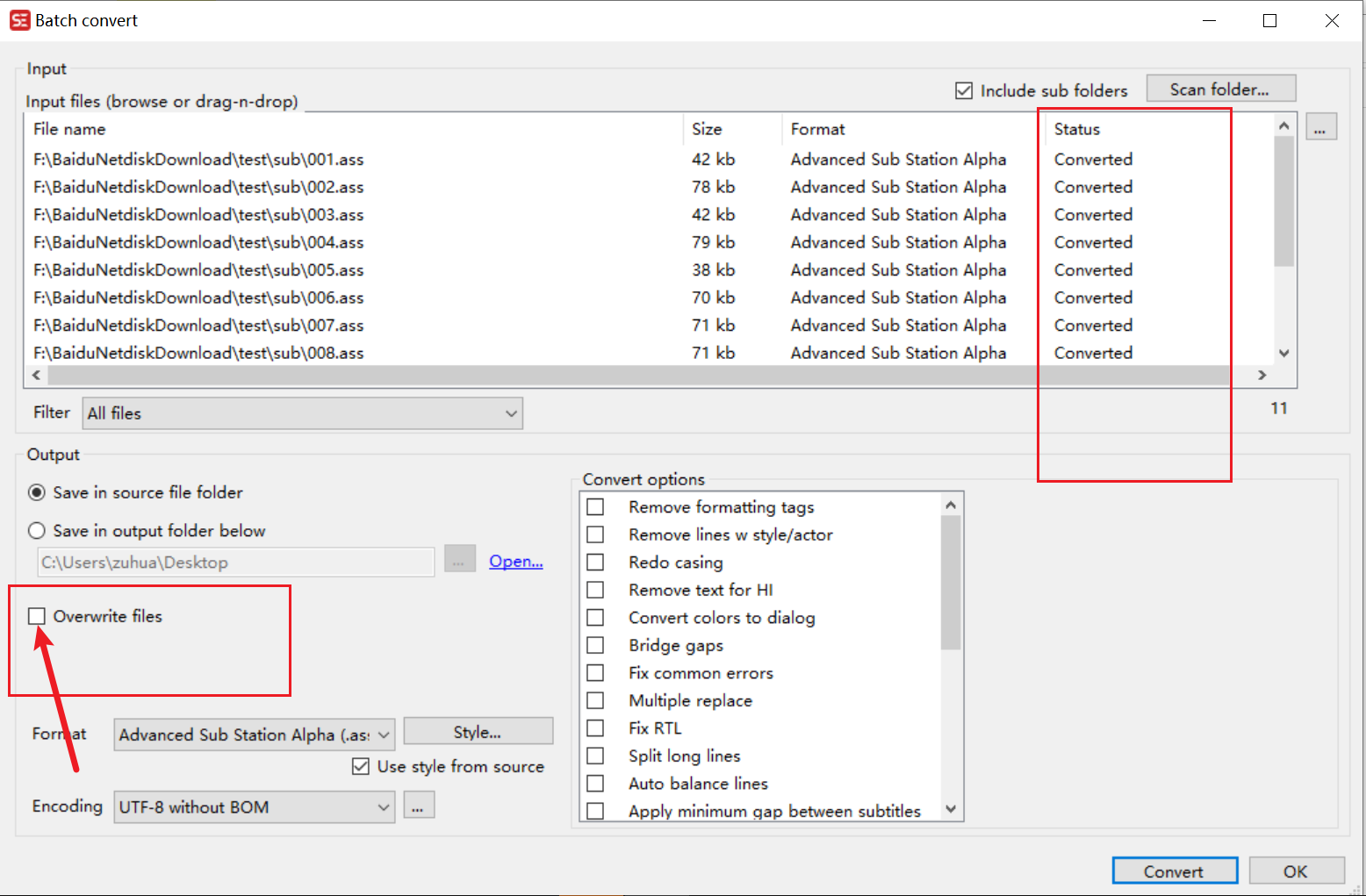 [Releases 3.6.11] Batch convert tool broken · Issue #6635 · SubtitleEdit/subtitleedit · GitHub