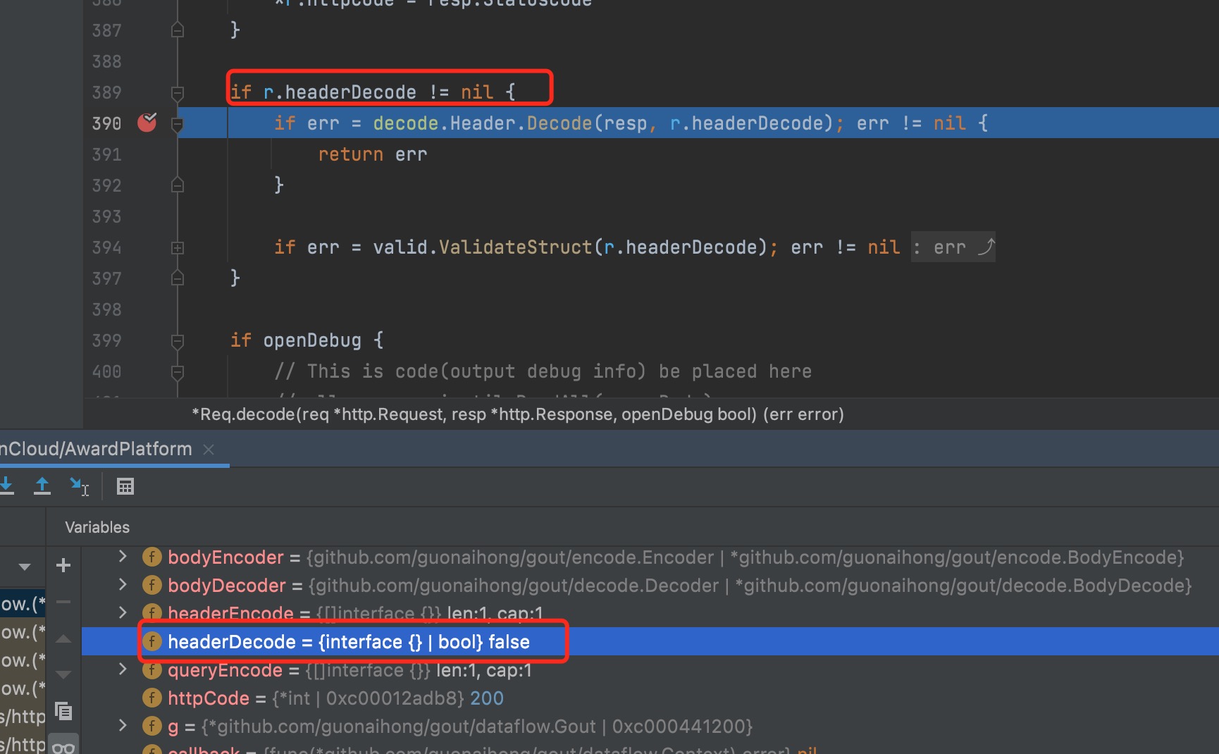 请求url时，内崩 · Issue #334 · guonaihong/gout · GitHub