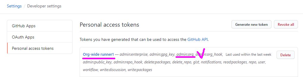 Runner for organization: 403 Forbidden · Issue #43 · myoung34/docker-github-actions-runner · GitHub
