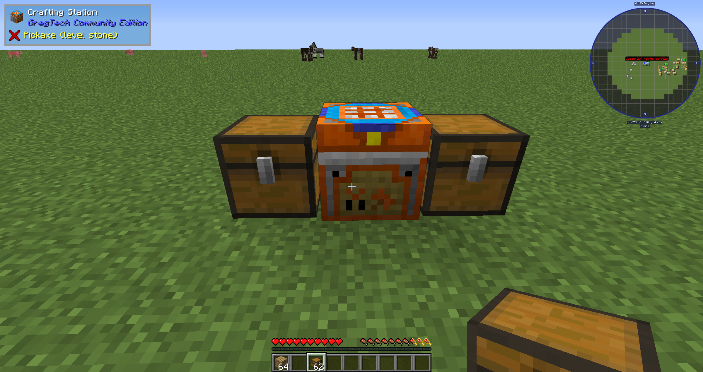 [BUG] Crafting Station Crashes and dupes items when ingredients are split between inventories ...