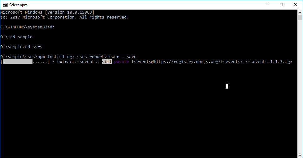 It S Not Installing · Issue 2 · Tycomo Ngx Ssrs Reportviewer · Github