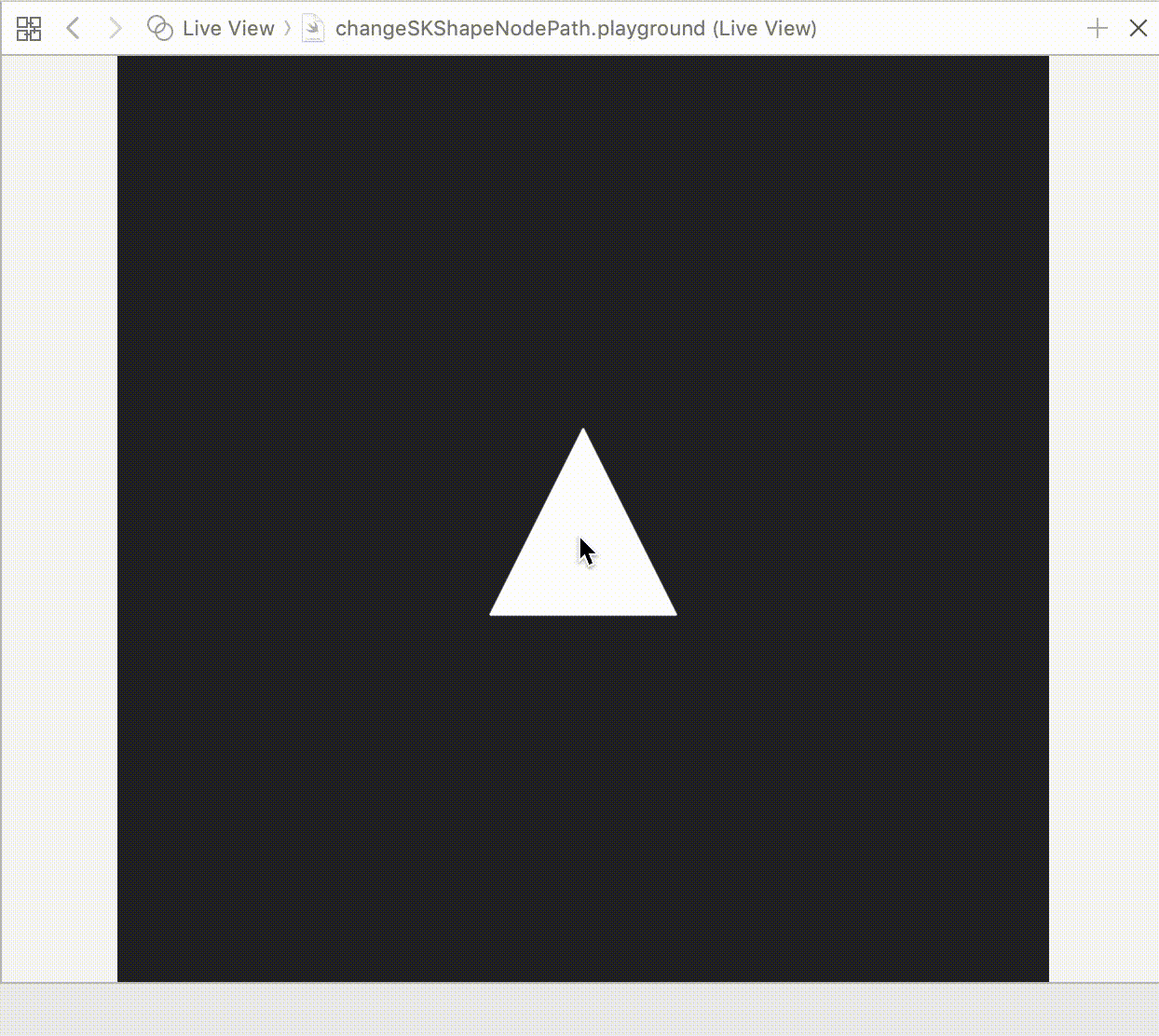GitHub - RyokoKato/changeSKShapeNodePath: Change path of SKShapeNode dynamically.