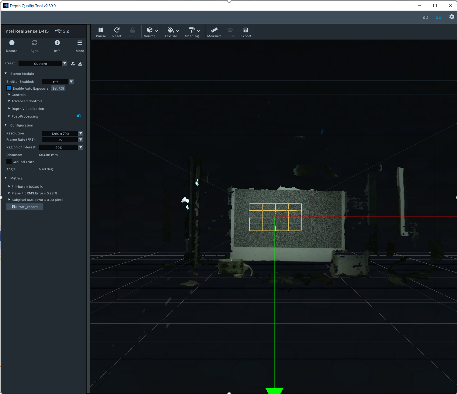 On Chip Calibration not able to recover corrupted data uploaded using ...