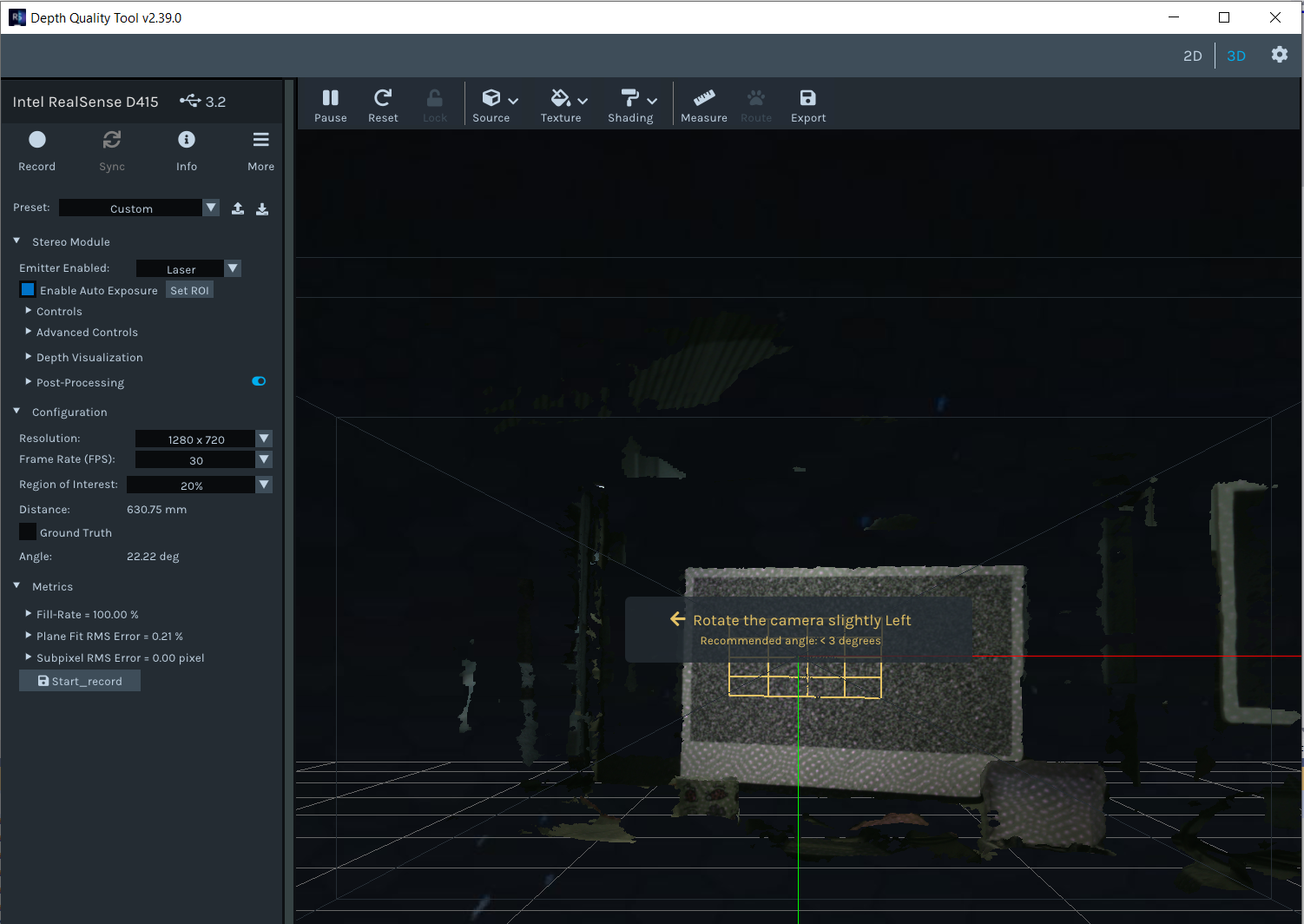 On Chip Calibration not able to recover corrupted data uploaded using the Intel.Realsense ...