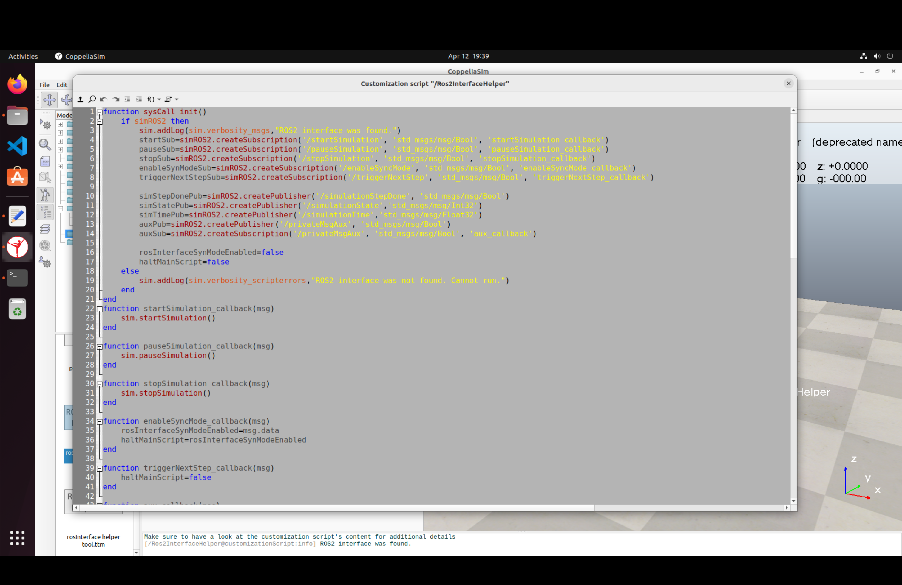 Spacing In The Code Editor Is Broken On Linux Arm64 · Issue 1 · Coppeliarobotics Simcodeeditor