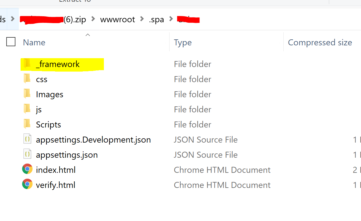 _framework no longer included in spa published output · Issue #28149 · dotnet/aspnetcore · GitHub