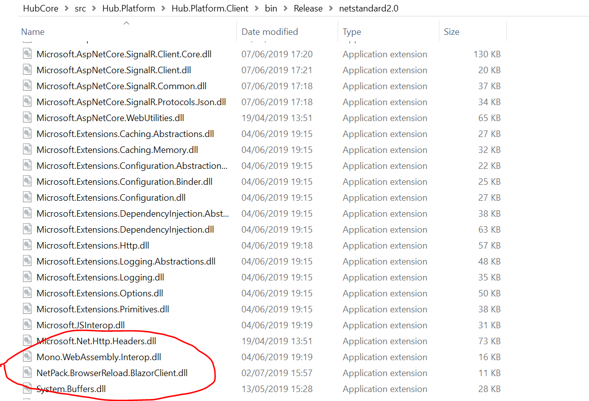 Blazor client project - conditional package references not working correctly · Issue #12651 ...