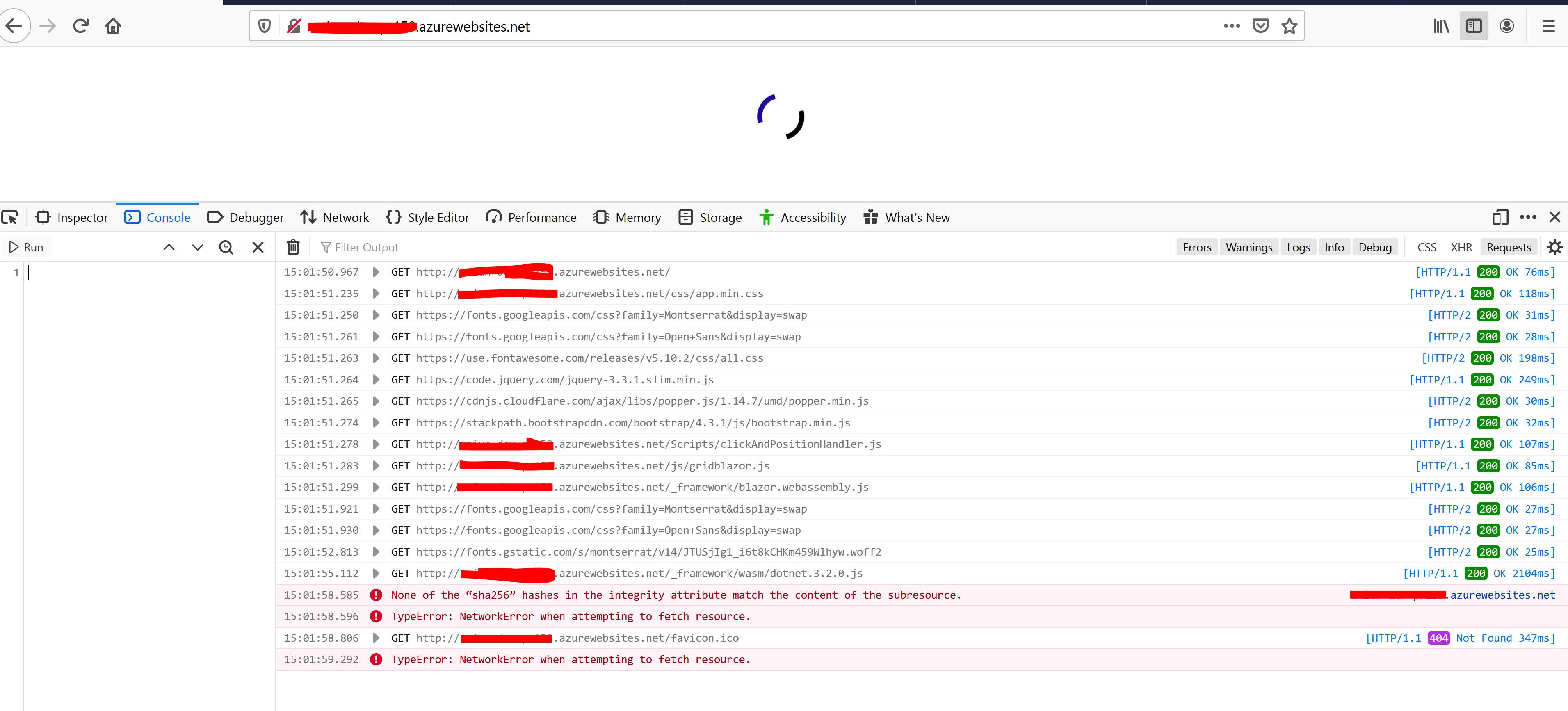 Blazor - integrity checks fail on firefox over non secure connection but work in chrome · Issue ...