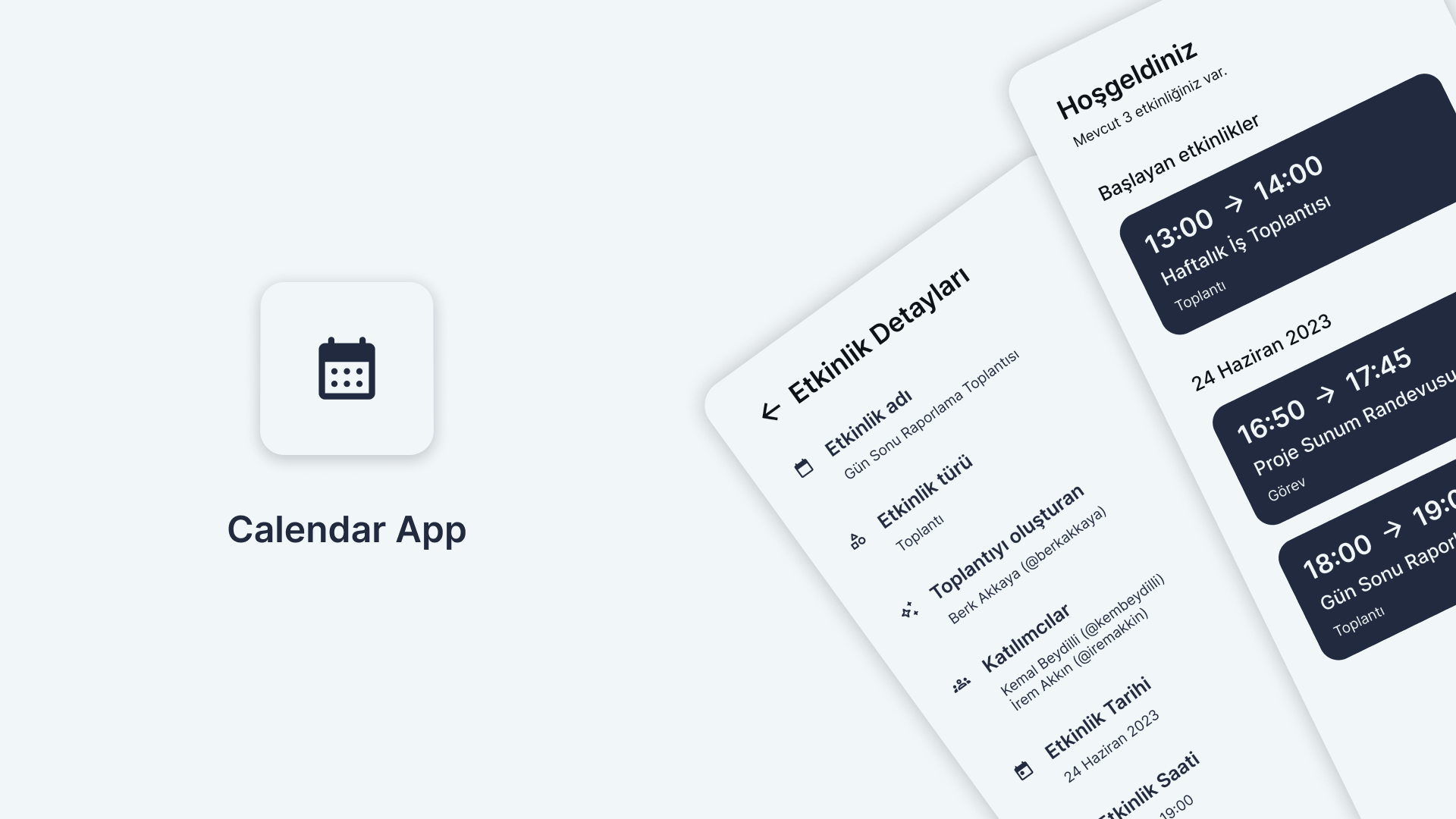 GitHub - berkakkaya/calendar_app: Calendar App - Mobile application