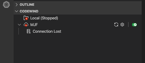 [0.7.0] Losing Remote connection frequently · Issue #1570 · eclipse-archived/codewind · GitHub