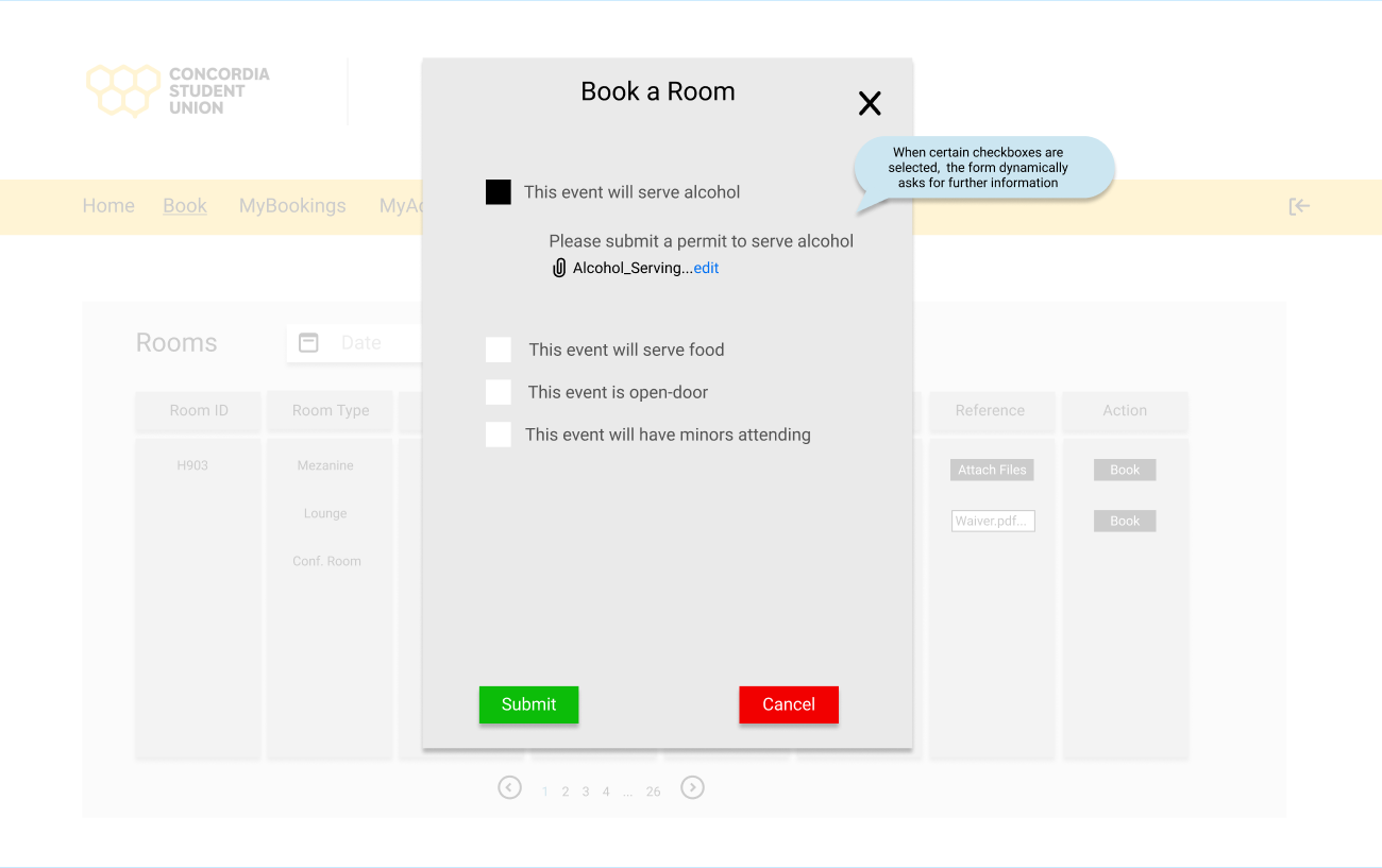 Booking a room requires filling out a form · Issue #294 · CSU-Booking-Platform/application · GitHub