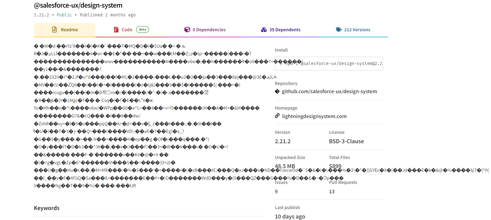 Version 2 21 2 Spring 23 Contains A Blob As Readme And Breaks All Builds · Issue 756