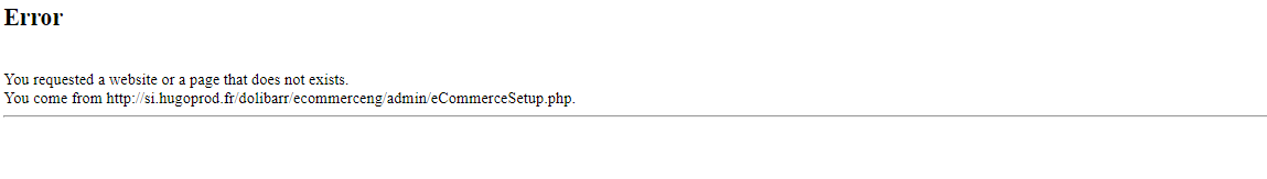 BUG Woosync impossible de relier dolibarr · Issue #9 · OPEN-DSI/ecommerceng · GitHub