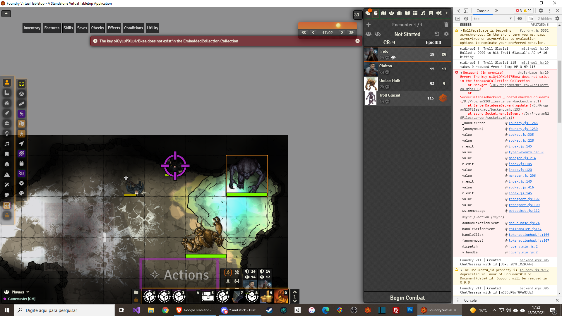 [bug] conflicts with HUD and Active Auras · Issue #11 · theripper93/Levels · GitHub