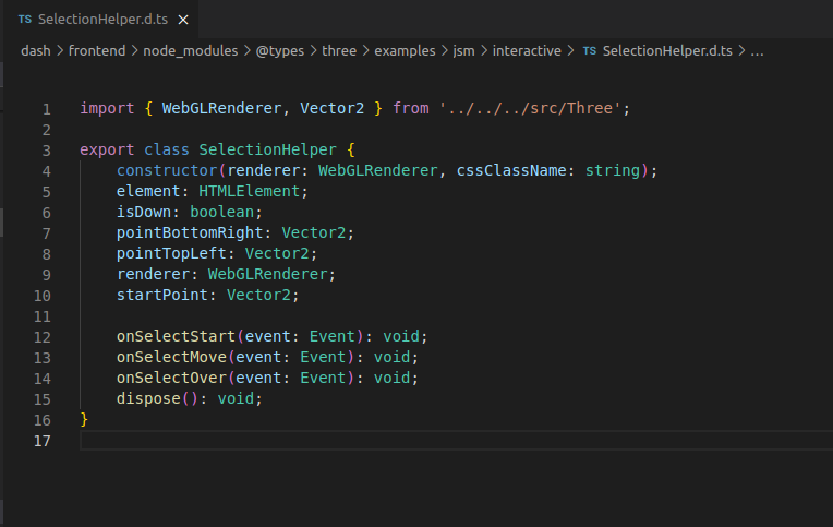 Method `dispose()` not available for SelectionHelper but implemented ... Method `dispose()` not available for SelectionHelper but implemented ...