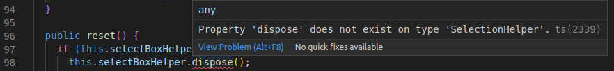 Method `dispose()` not available for SelectionHelper but implemented · Issue #25090 · mrdoob ...