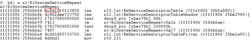 GitHub - JakubGlisz/GetSSDT: Finding SSDT address on windows 10 64bit