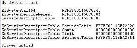 GitHub - JakubGlisz/GetSSDT: Finding SSDT address on windows 10 64bit