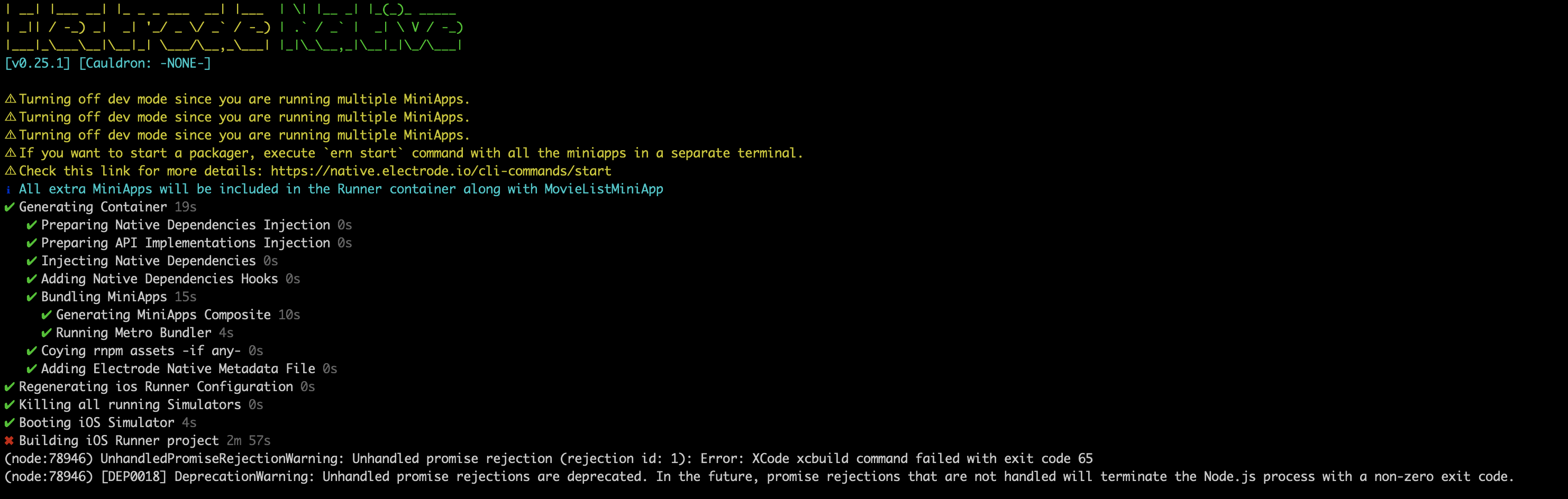 Use of undeclared identifier 'NavigationAPI' iOS runner · Issue #976 · electrode-io/electrode ...