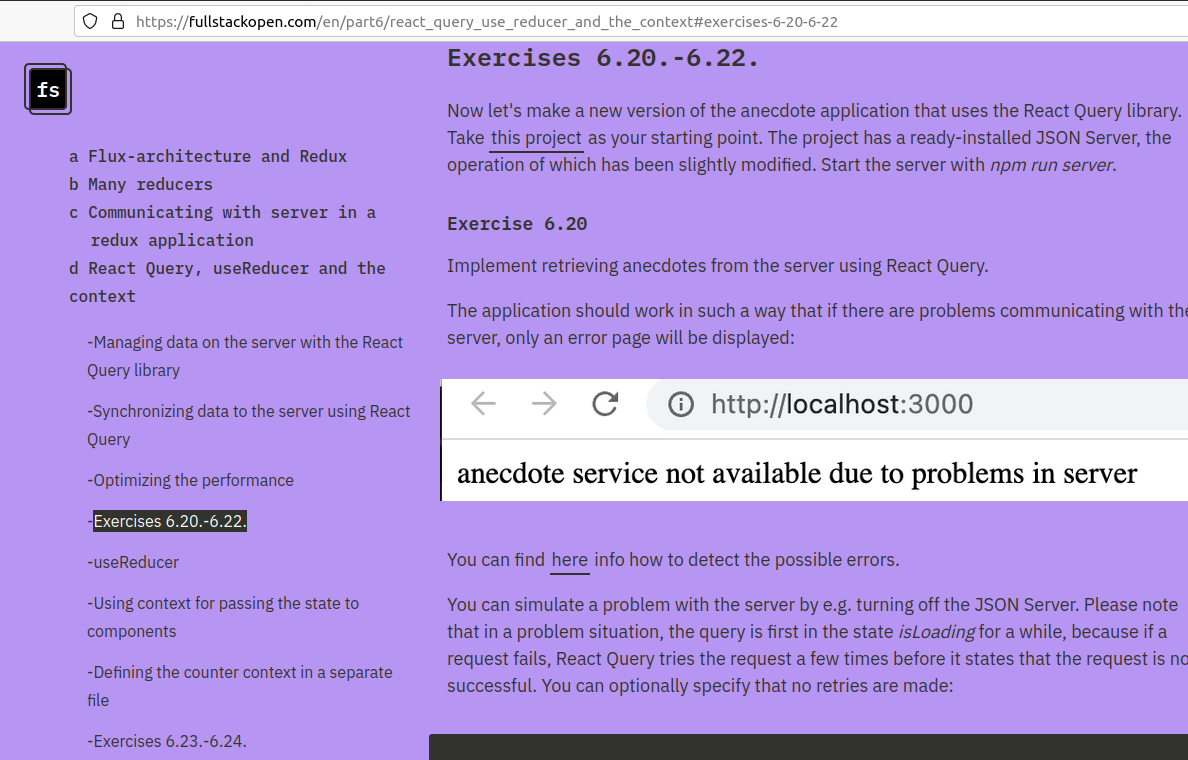 Some exercises don't have titles, just numbers · Issue #2644 · fullstack-hy2020/fullstack-hy2020 ...