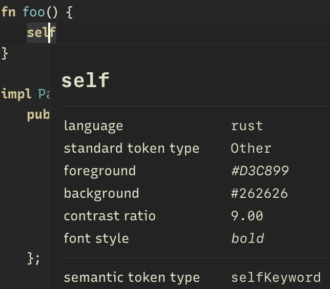 Emit `unresolvedreference` For `self` Outside Of Methods · Issue 10435 · Rust Langrust 