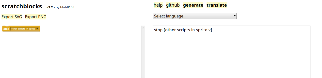 "Stop other scripts in sprite" is cap block · Issue #246 · scratchblocks/scratchblocks · GitHub