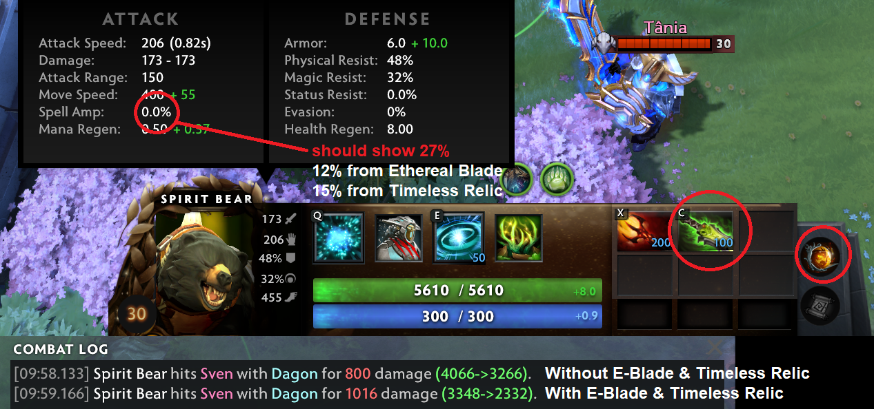 Non Hero Units Dont Show Spell Amp Value In Their Hud · Issue 9958 · Valvesoftwaredota2