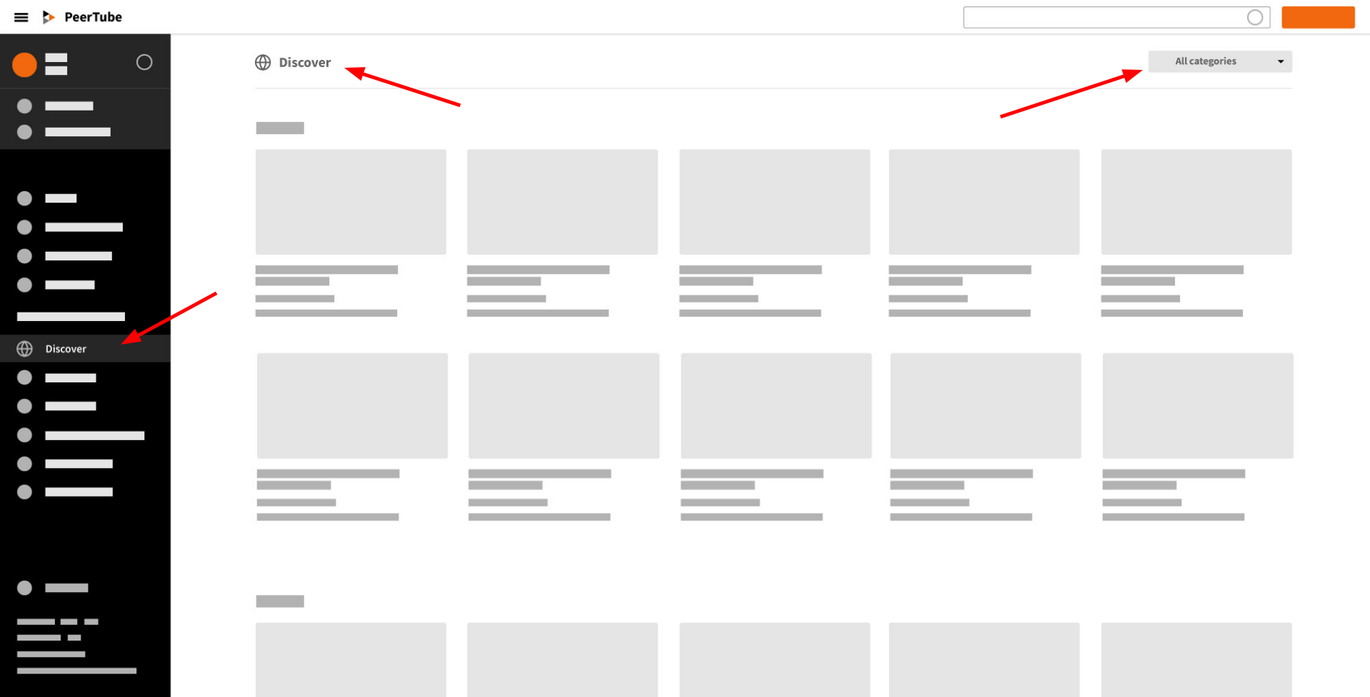 Browse by category · Issue #4313 · Chocobozzz/PeerTube · GitHub