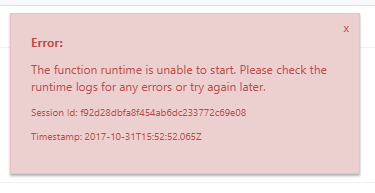 We are not able to retrieve the runtime master key. Please try again later. · Issue #2082 ...
