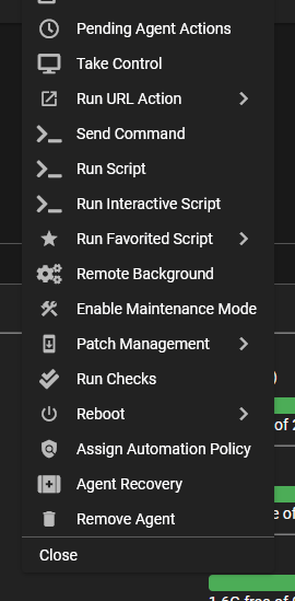 Interactive script from interface · Issue #564 · amidaware/tacticalrmm · GitHub