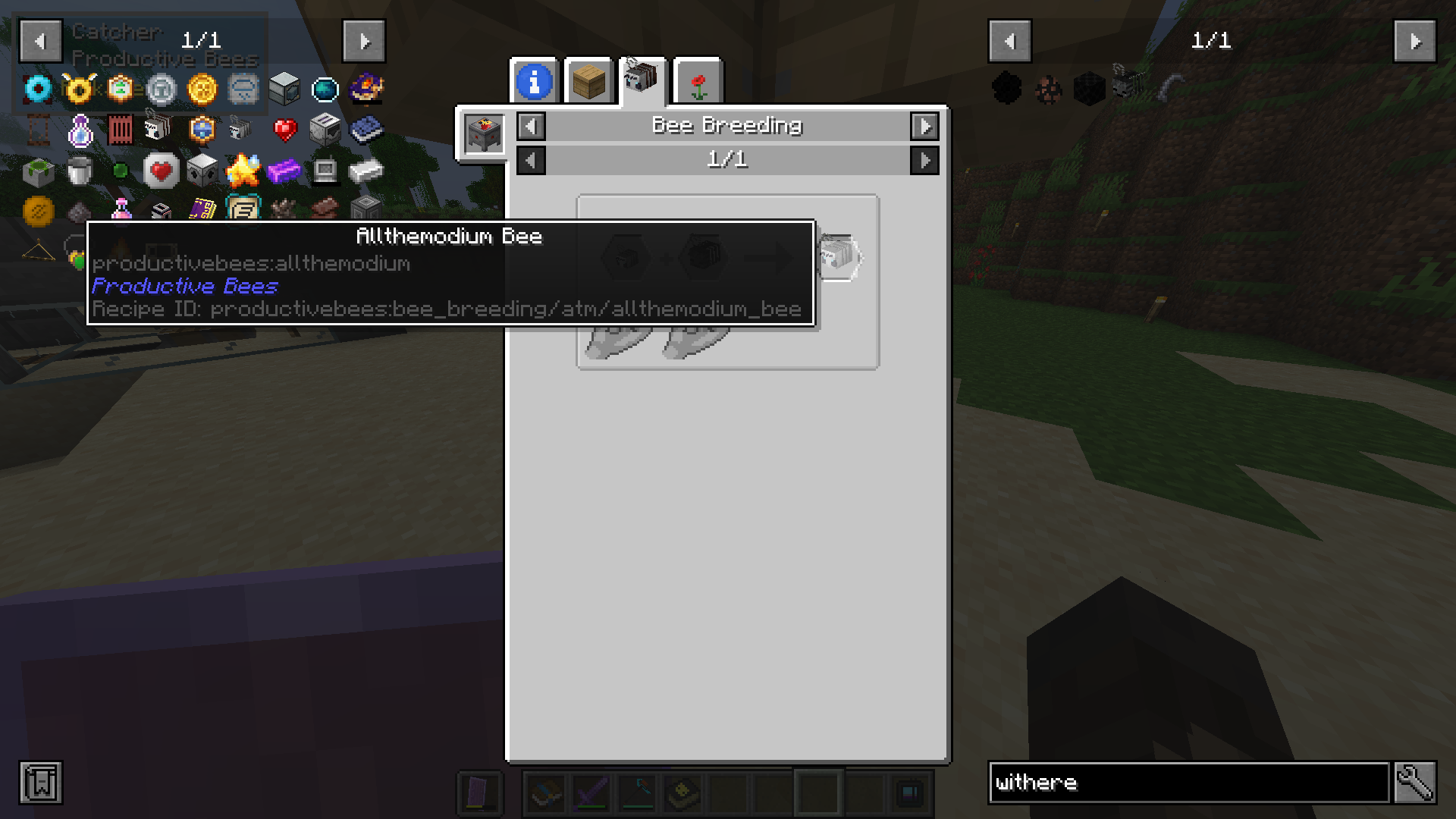 ancient bee + wither bee + simulator upgrade + babee upgrades ...