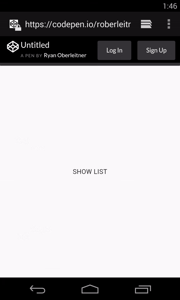 md-button ink ripple triggers on new button shown in place of old button on iOS / Android ...