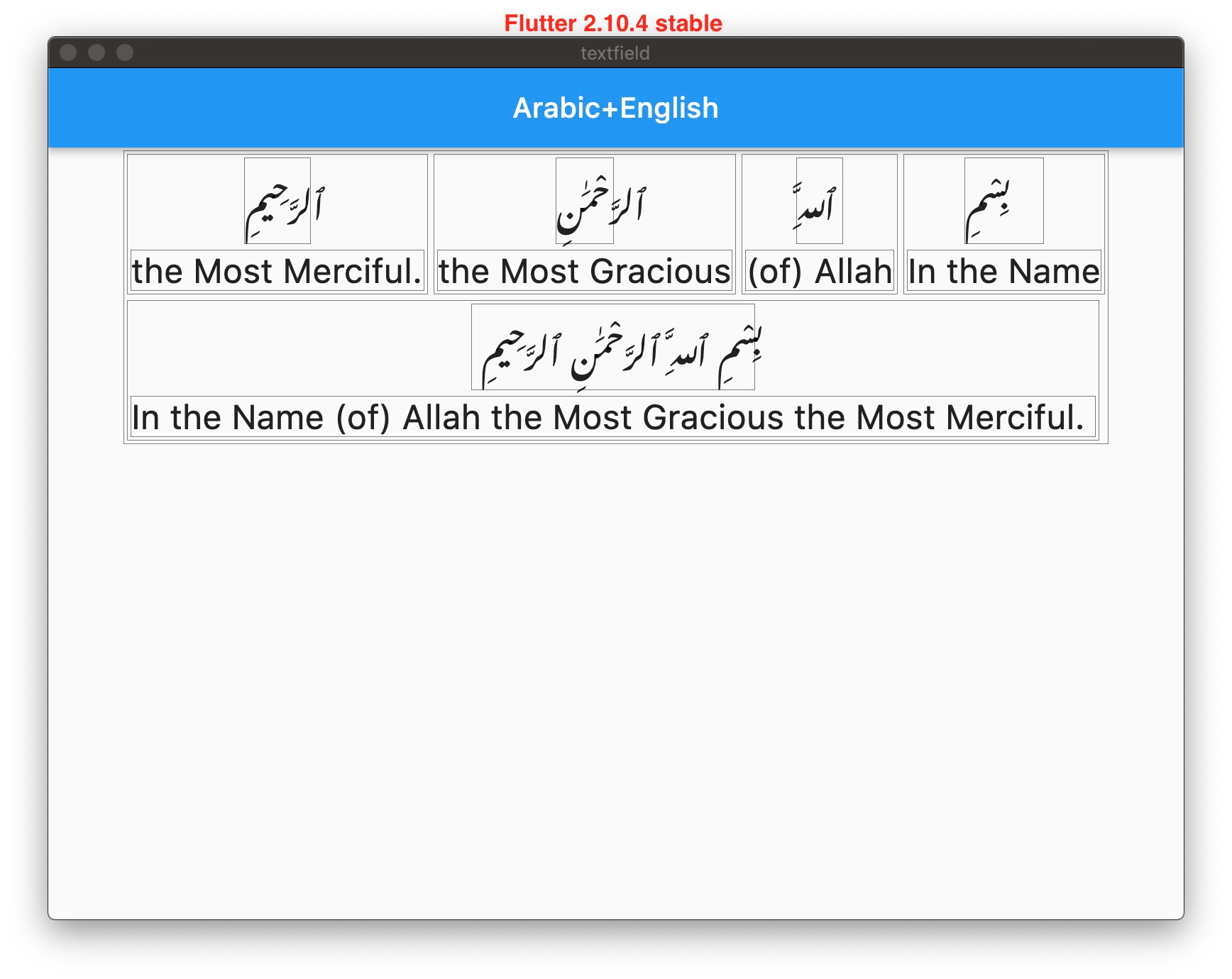 [Web Canvaskit]Arabic text has an unexpected linebreak · Issue #103846 · flutter/flutter · GitHub