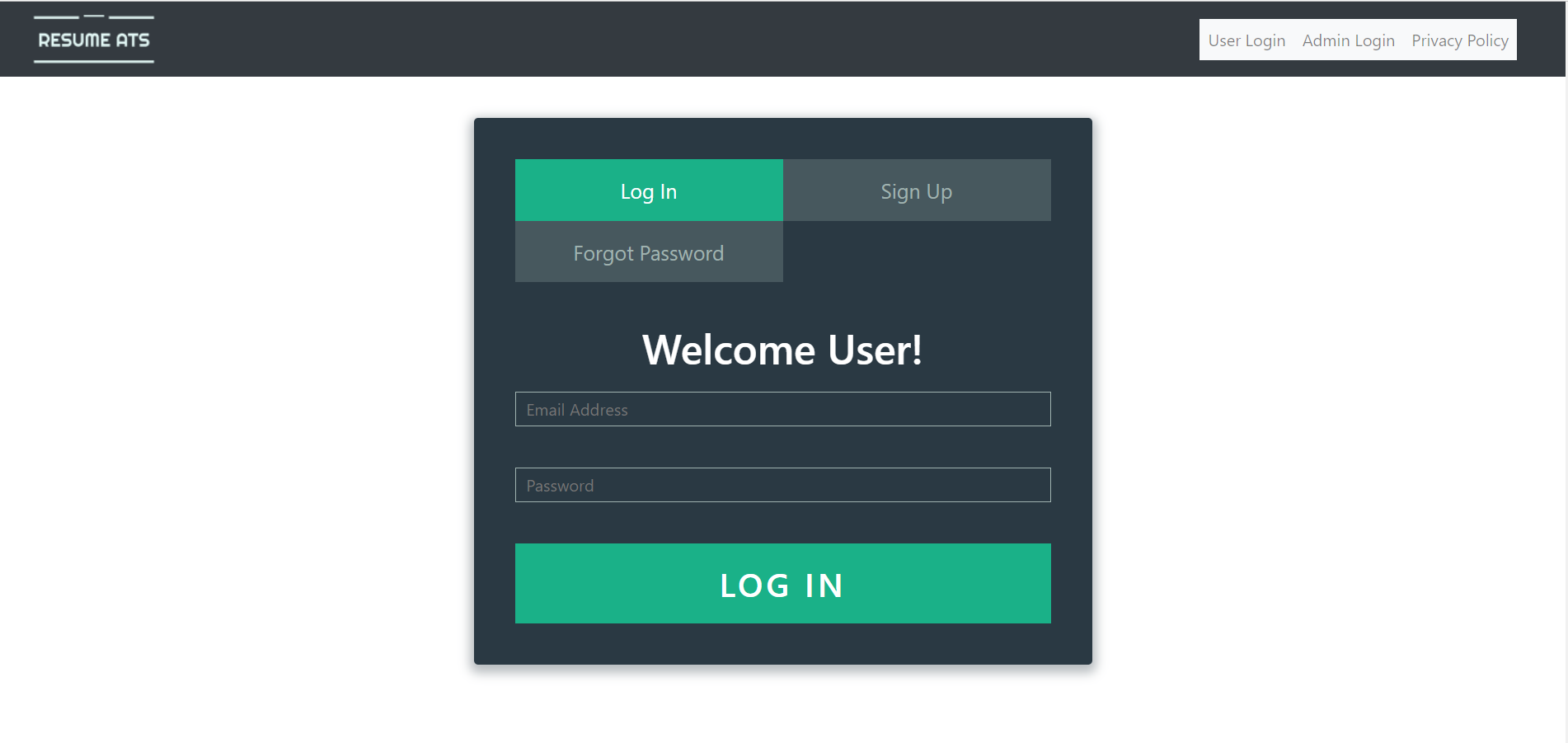 GitHub - aayushave/resumeats: Resume ATS is a Java JSP based Applicant ...