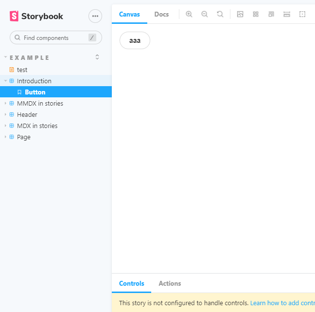 MDX/addon-docs cannot use ArgsTable, Canvas · Issue #279 · storybookjs/builder-vite · GitHub