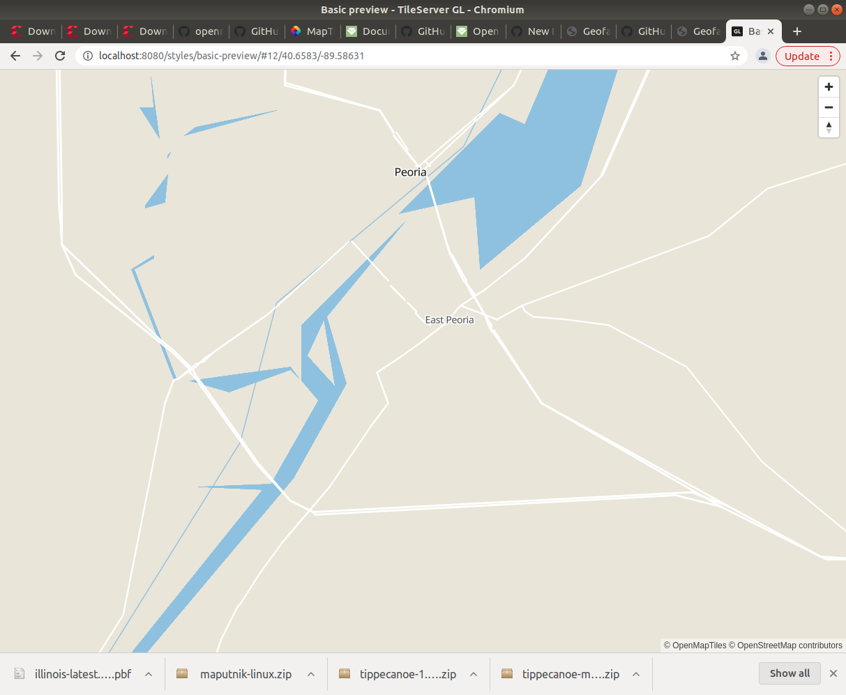 detail information about roads and point of interest are not available in the generated ...
