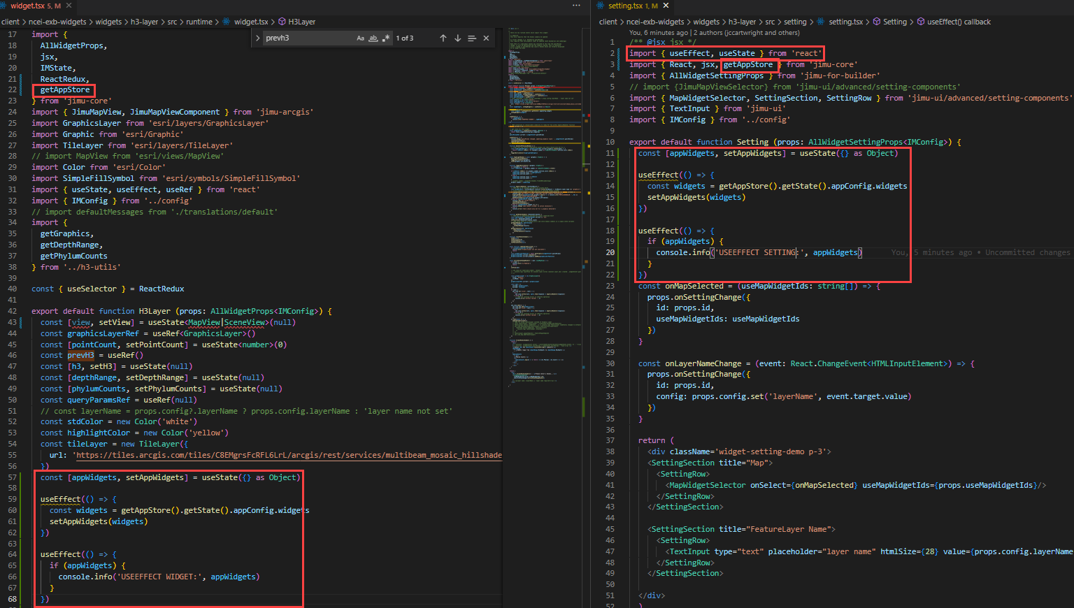 retrieve child widgets used in widget.tsx from withing setting.tsx · Issue #19 · jccartwright ...