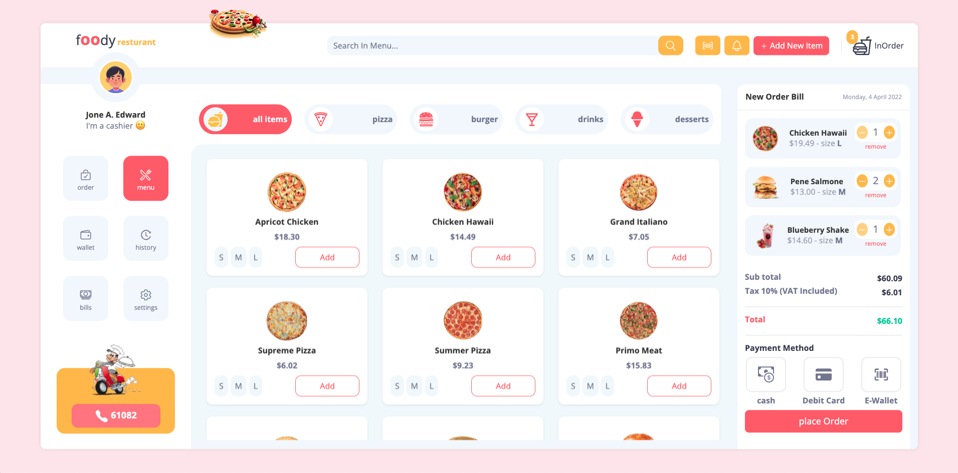 GitHub - atefgad/foody: Foody | POS System Reactjs Web App For Restaurant