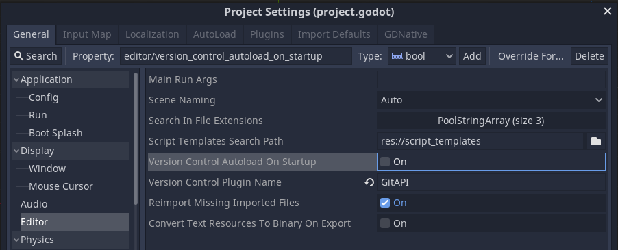 Shut down version control · Issue #65080 · godotengine/godot · GitHub