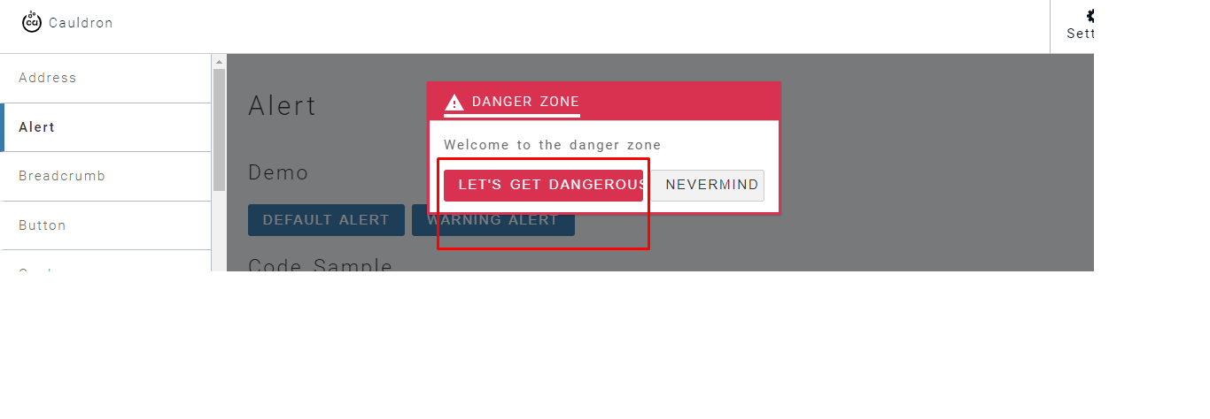 Docs site issue: Alert button's text gets cut off with additional letter spacing · Issue #582 ...