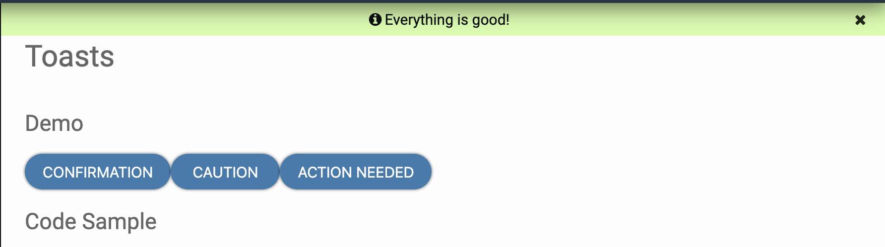Toast demo layout bugs · Issue #217 · dequelabs/cauldron-react · GitHub