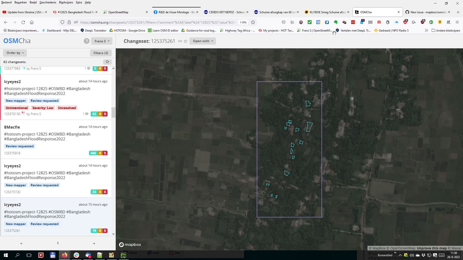 issues with OSMcha Slow response · Issue #632 · OSMCha/osmcha-frontend · GitHub